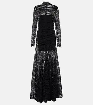 David Koma Macrame Gown