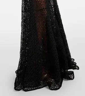 David Koma Macrame Gown