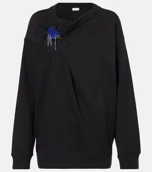 Dries Van Noten Printed Sweatshirts Hoodies For Women