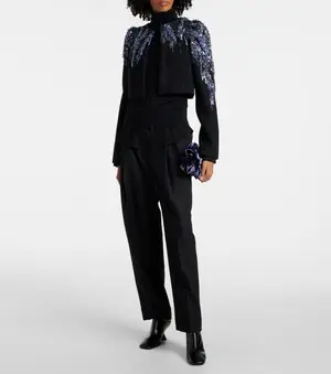 Dries Van Noten Wool Turtleneck Sweater