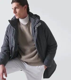 Zegna Ribbed-knit Cashmere Pullover