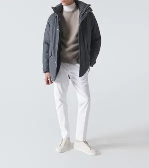 Zegna Ribbed-knit Cashmere Pullover