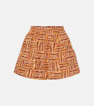 Faithfull The Brand Elva Printed Cotton Shorts