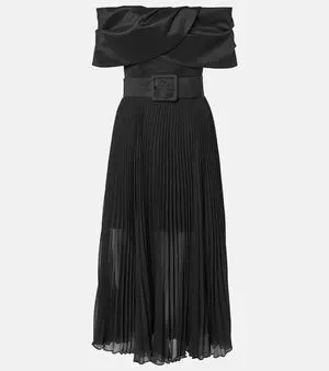 Rebecca Vallance Emelie Midi Dress - Black