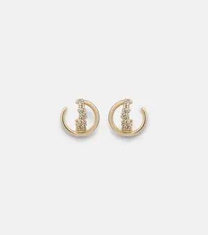 ANANYA Scatter Double 18k Diamond Earrings