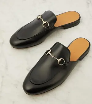 Gucci Princetown Horsebit Mules