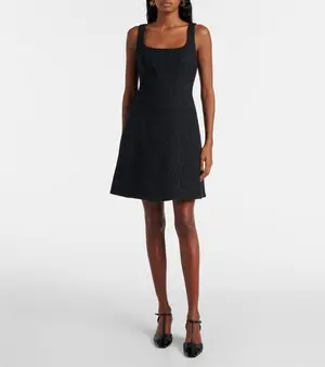 Veronica Beard Delphine Cotton-blend Minidress