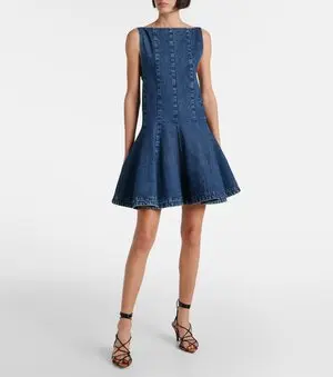 Khaite Mags Denim Mini Dress