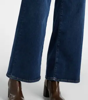 FRAME Le Slim Palazzo High-rise Wide-leg Jeans