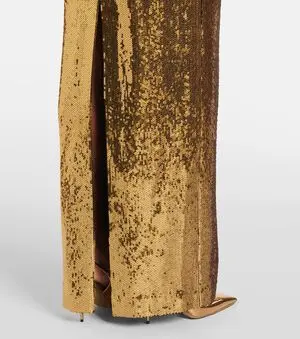 Rebecca Vallance Gloria Sequined Gown