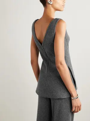 Proenza Schouler Winona Paneled Felt Top