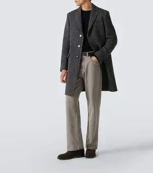 Zegna Cashmere Crew Neck Sweater - Black