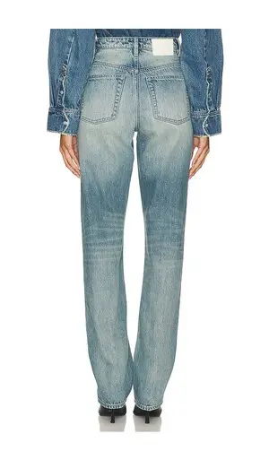 GRLFRND Sara Super High-rise Straight Leg Jeans