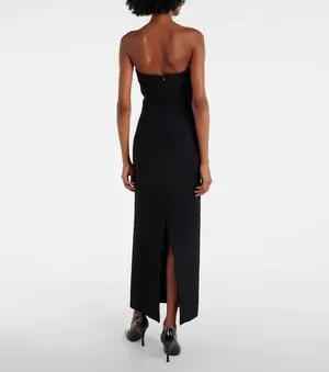 Khaite Yao Strapless Maxi Dress