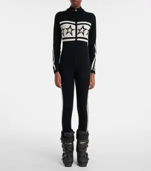 Perfect Moment Apres Team Striped Wool Ski Suit
