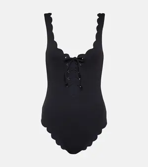 Marysia Palm Springs Tie Swimsuit - Black