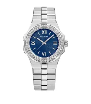 Chopard Stainless Steel And Diamond Alpine Eagle Small Watch - Silver