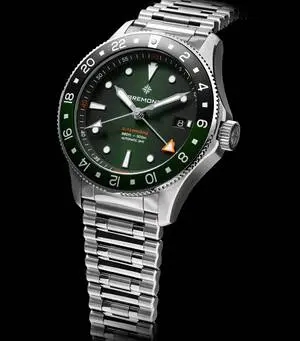 BREMONT Supermarine 300m Stainless Steel Watch With Rotating Bezel
