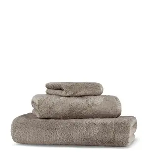 HAMAM Organic Cotton-modal Glam Hand Towel - Blue