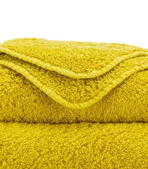 ABYSS & HABIDECOR Egyptian Cotton Superpile Face Cloth - Yellow