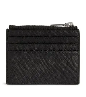 Sandro Reconstituted Leather Card Holder