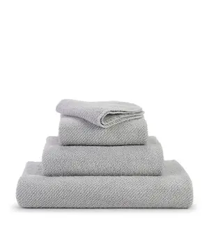 ABYSS & HABIDECOR Twill Bath Sheet - Silver