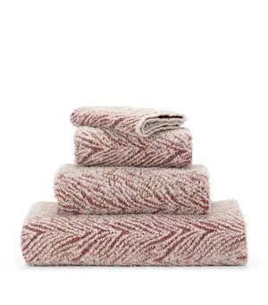 ABYSS & HABIDECOR Egyptian Cotton Vasco Hand Towel - Pink