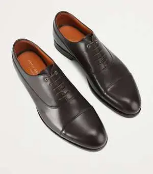Kurt Geiger Leather Sloane Oxford Shoes - Brown