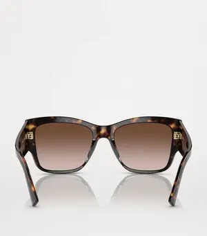 VOGUE Acetate Tortoiseshell D-frame Sunglasses