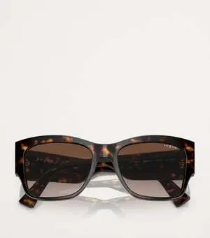 VOGUE Acetate Tortoiseshell D-frame Sunglasses