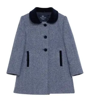 Trotters Matilda Swing Coat - Navy