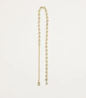 Sandro Monogram Chain Belt - Beige