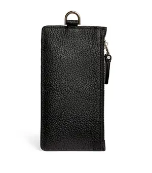 Brioni Leather Card Holder