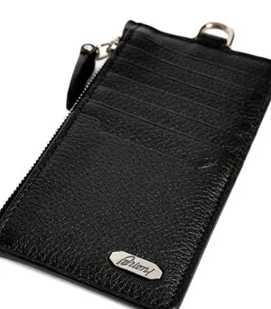 Brioni Leather Card Holder