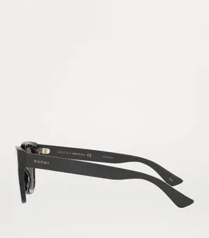 Gucci Acetate Square Frame Sunglasses