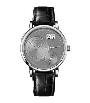 A. Lange & Söhne White Gold Grand Lange 1 Watch - Silver