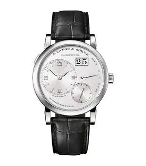 A. Lange & Söhne Lange 1 White Gold Watch - Silver