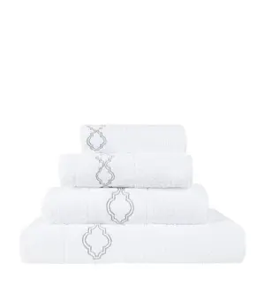 ABYSS & HABIDECOR Chanti Bath Sheet - Silver