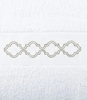 ABYSS & HABIDECOR Chanti Hand Towel - Silver