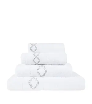 ABYSS & HABIDECOR Chanti Bath Towel - Silver