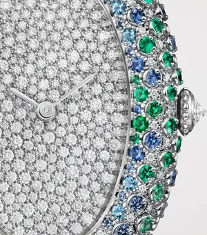 Cartier Gold And Diamond Baignoire Watch