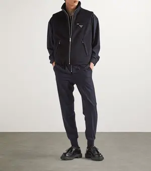Prada Cashmere Triangle Gilet