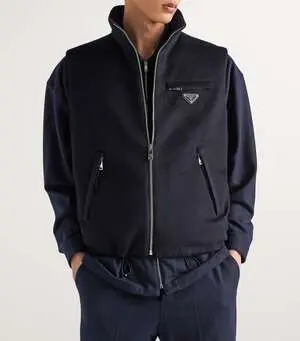 Prada Cashmere Triangle Gilet