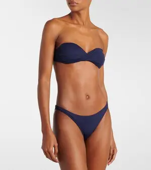 Melissa Odabash Alba Bikini Bottoms - Blue