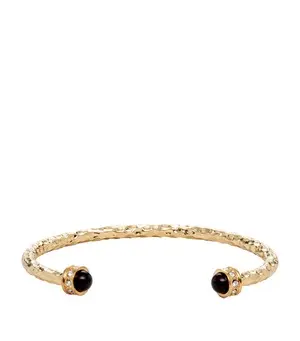 Halcyon Days Salamander Torque Bangle - Black