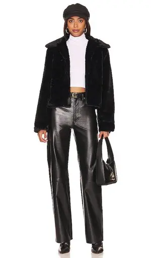 Superdown Tianna Faux Fur Jacket