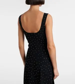Altuzarra Embellished Square Neck Tank Top
