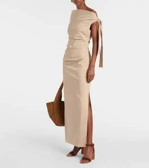 GIANVITO ROSSI Sue 85 Suede And Raffia Sandals
