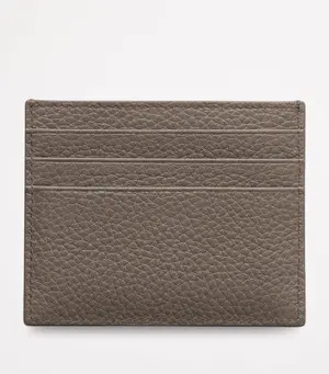 Prada Leather Triangle Card Holder