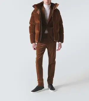 Zegna Cotton And Cashmere Corduroy Blazer